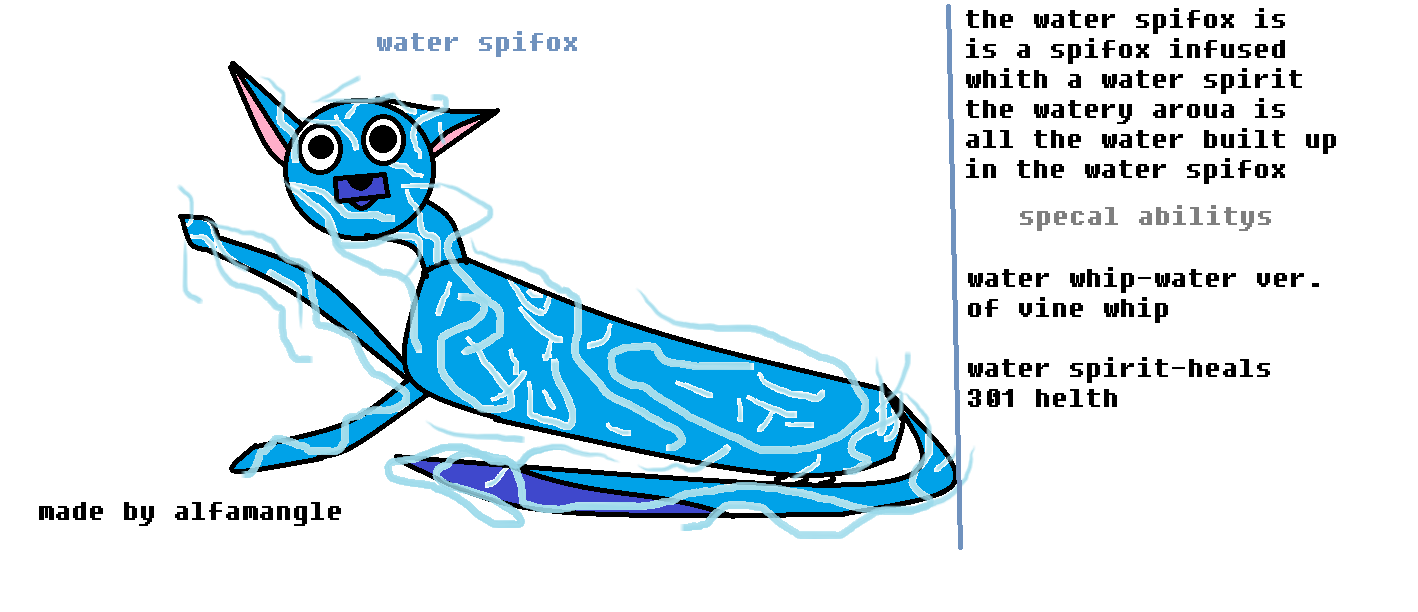 So I have some old pokemon (Fakemon) art..... - Off Topic - Stray Fawn ...